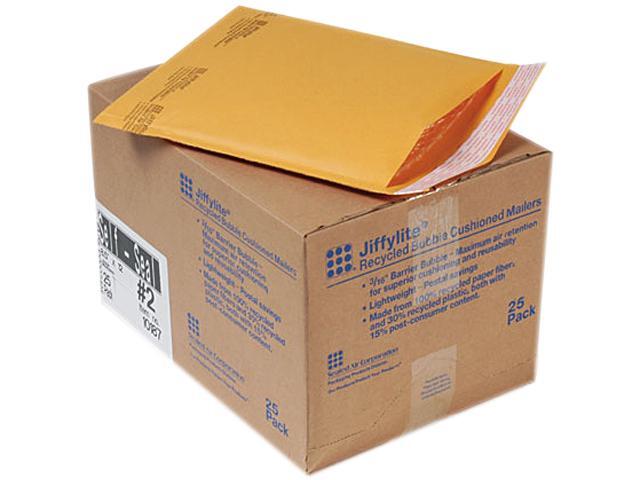 Sealed Air 10187 Jiffylite Self-Seal Mailer, Side Seam, #2, 8 1/2 x 12 ...