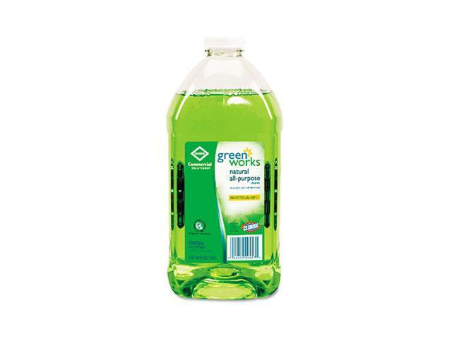 Clorox 00457 Green Works All-Purpose Cleaner, 64 oz. Refill Bottle ...