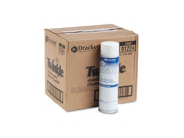Twinkle 91224CT Stainless Steel Cleaner & Polish, 17 oz. Aerosol Can ...