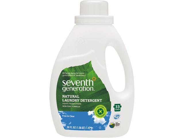 Seventh Generation 22769 Free And Clear Natural 2X Concentrate Laundry ...