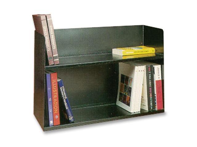 Buddy Products 1221-4 Two-Tier Book Rack, Steel, 30 1/8 x 10 1/2 x 20 ...
