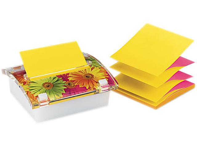 Post-it Pop-up Notes DS330-LSP Pop-up Note Dispenser with Designer ...