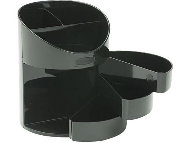 Rubbermaid 14095ROS Small Storage Divided Pencil Cup, Plastic, 4 1/2 ...