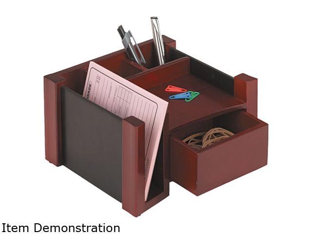Rolodex 81767 Desk Director, Wood, 7 1/8 x 6 3/4 x 4 1/8, Black ...