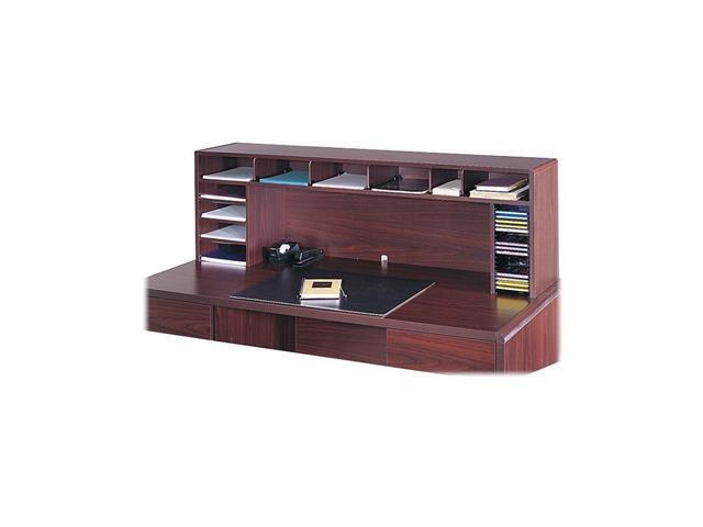 Safco 3661MH High-Clearance Desktop Organizer, 12 Sections, 57 1/2 x 12 ...