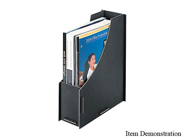 Fellowes Recycled Large Magazine File, 12 1/4 x 4 1/2, 10 1/16, Black ...