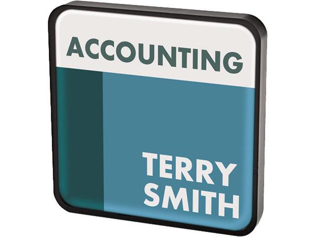 Advantus 83701 DIY Sign, Plastic, 4-3/8 x 4-3/8, Black - Newegg.com