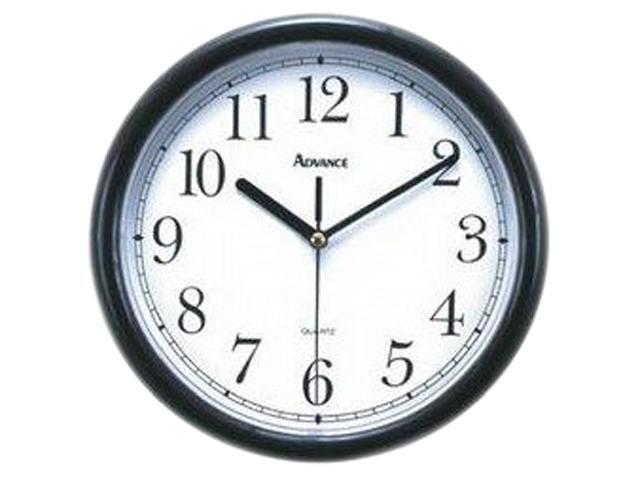 Geneva Clock 8102 10" Wall Clock Analog - Quartz - Newegg.com