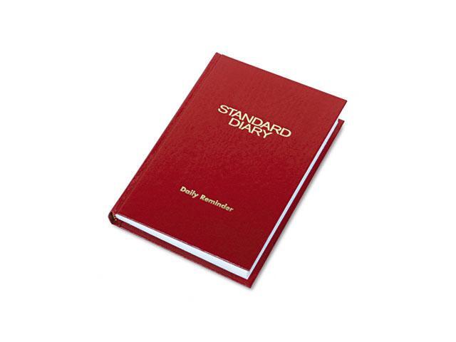 AT-A-GLANCE SD389-13 Standard Diary Recycled Daily Reminder, Red, 5 3/4 ...
