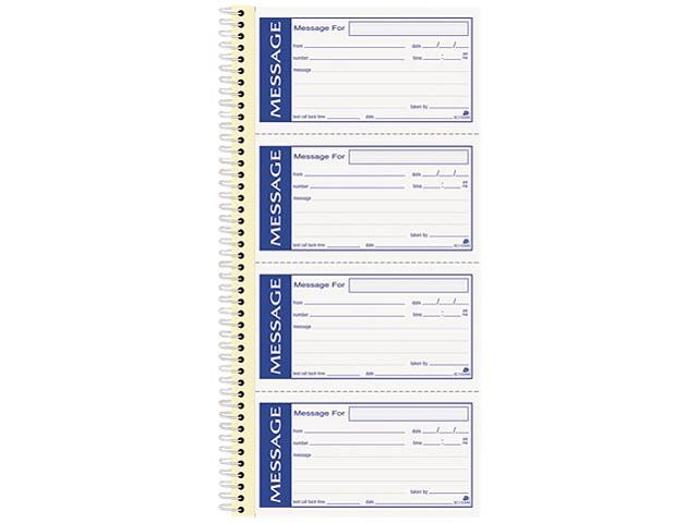Adams SC1153WS Write 'n Stick Phone Message Pad, 5-1/4 x 2-3/4, Two ...