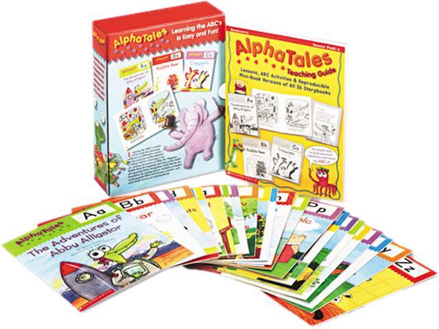 Scholastic 0545067642 Alpha Tales Learning Library Set, Grades K-1 ...