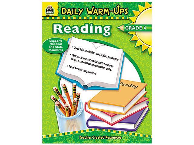 Teacher Created Resources 3490 Daily Warm-Ups: Reading, Grade 4 ...