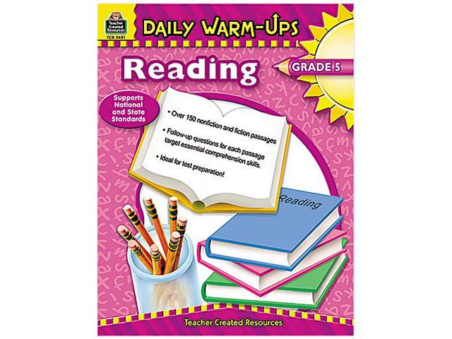 Teacher Created Resources 3491 Daily Warm-Ups: Reading, Grade 5 ...