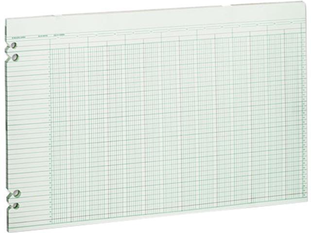Wilson Jones G50-24 Accounting Sheets, 24 Columns, 11 x 17, 100 Loose ...