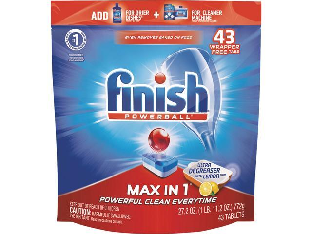FINISH 51700-95986 Powerball Max in 1 Super Charged Ultra Degreaser ...