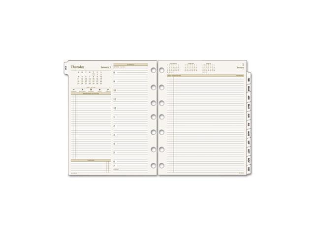 Day Runner 491-225 PRO Two-Page-Per-Day Planning Pages, 8-1/2 x 11 ...
