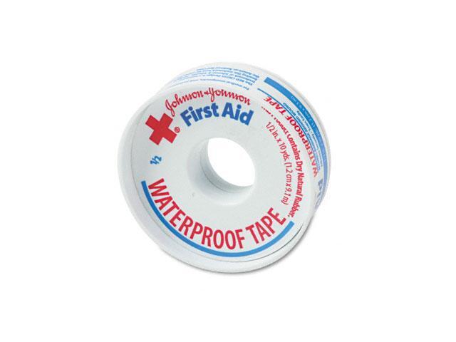 Band-Aid 5050 First Aid Kit Waterproof Tape, 1/2" x 10 yards, White ...