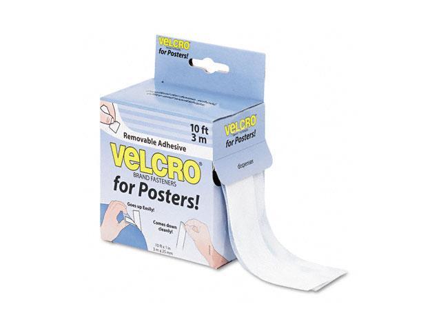 Velcro 90958 Removable Fasteners for Posters, 10 ft. Cut-to-Length Roll ...