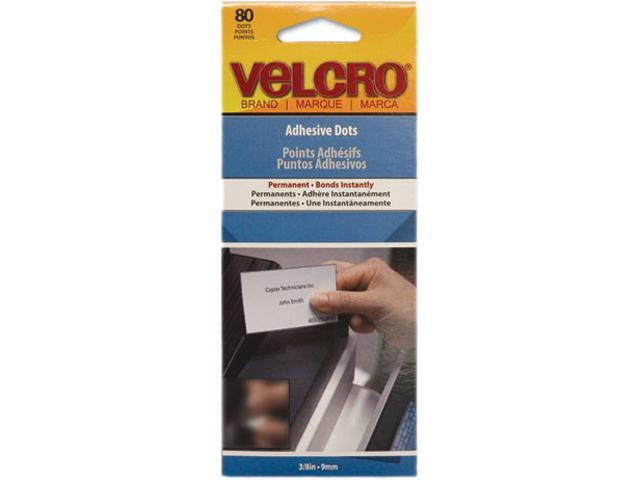 Velcro Glue Dots, Permanent, 1/2" diameter, 80/Carton - Newegg.com
