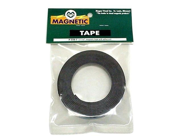 Magna Visual Magnetic/Adhesive Tape, 1/2" x 7 ft Roll - Newegg.com