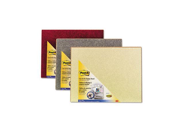 Post-it 558CBK Self-Stick Cut-to-Fit Unframed Bulletin Board, 23 x 18 ...