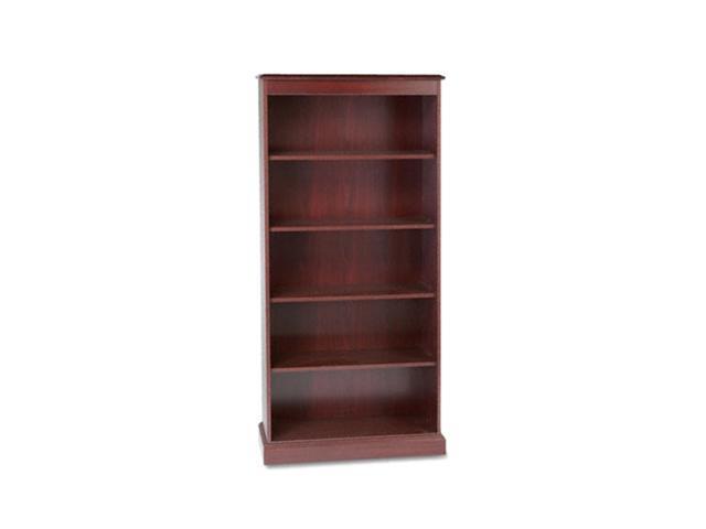 HON 94225N 94000 Series Five-Shelf Bookcase Mahogany - Newegg.com