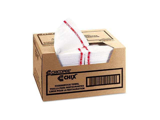 Chix 8250 Reusable Food Service Towels, Fabric, 13-1/2 x 24, White, 150 ...
