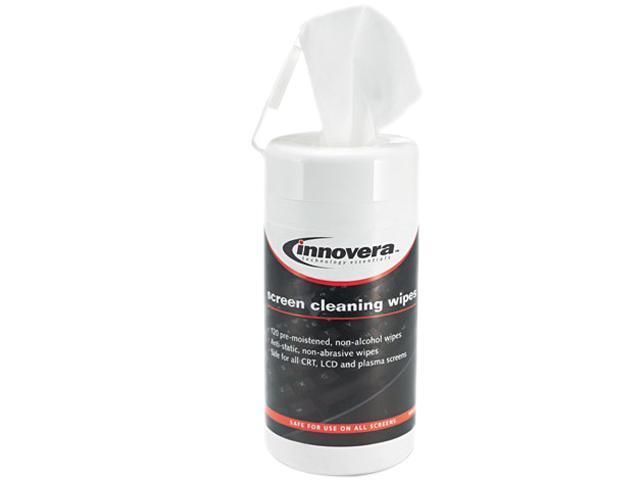 Innovera 51510 Screen Cleaning Pop-Up Wipes, 120/Pack - Newegg.com