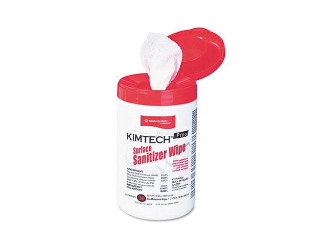 KIMBERLY-CLARK PROFESSIONAL* 58040 KIMTECH PREP Surface Sanitizer Wipe ...