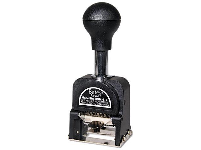 Advantus 9806450 Royall Economy Numbering Machine, Six Wheels, Pre ...
