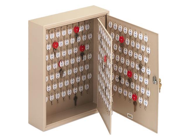 Steelmaster Locking 240-Key Welded Steel Cabinet, 16 1/2w x 5d x 20 1 ...