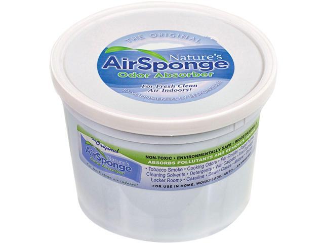 Nature's Air Sponge 101-3EA Sponge Odor Absorber, Neutral, 64 oz. Tub ...
