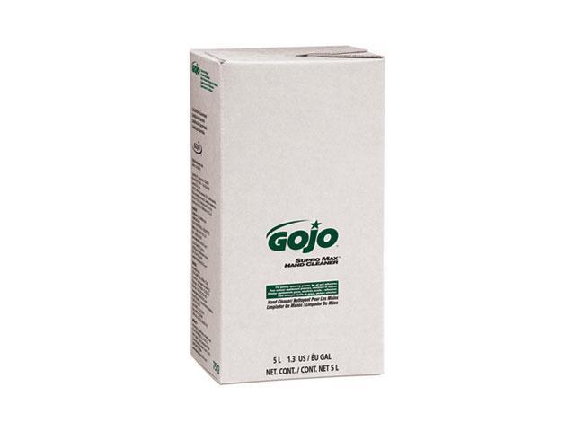 GOJO 7572 SUPRO MAX Hand Cleaner Refill, 5000 mL, Herbal Scent, Beige ...