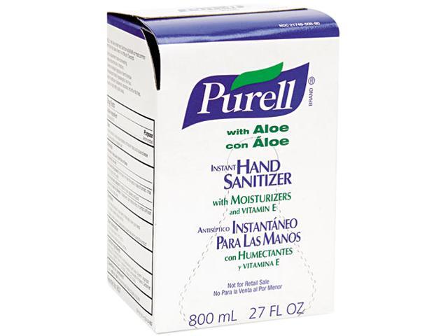 PURELL 9637 Instant Hand Sanitizer 800-ml Refill, Aloe, 12/Carton ...
