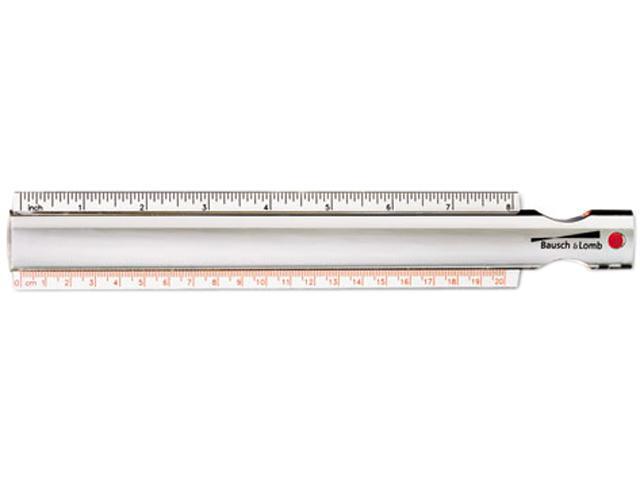 Bausch & Lomb 812618 2X Magna-Rule Bar Magnifier/Ruler w/Acrylic Lens ...