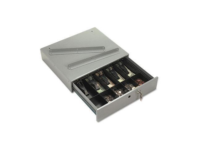PM Company 04964 Steel Cash Drawer w/ Alarm Bell & 10 Compartments, Key ...