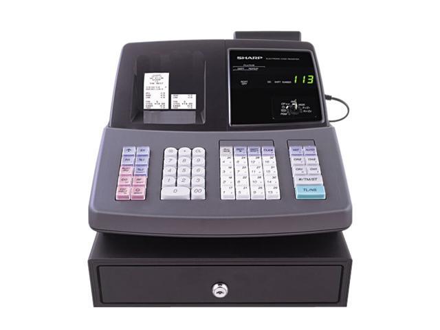 SHARP XE-A406 Cash Register, Thermal Printing, Dual Roll Register Tape ...