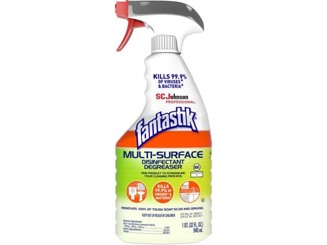 fantastik Multisurface Disinfectant Degreaser Spray - Fresh Scent - 32 ...