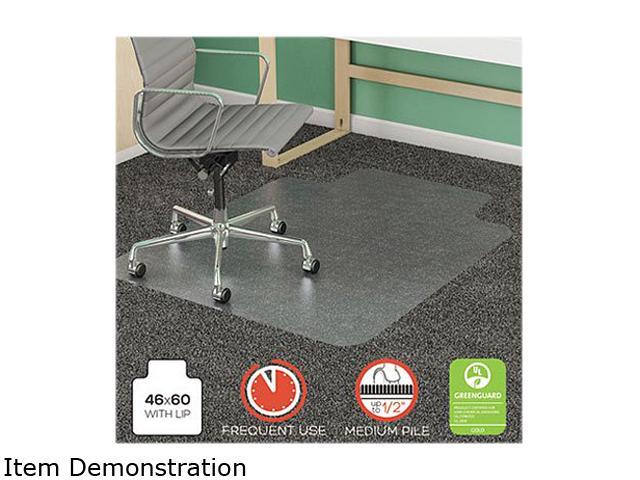 Deflecto CM14432F SuperMat Frequent Use Chair Mat, Rectangle, 46.00" x ...