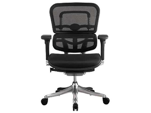 Eurotech ME5ERGLTN15 Ergoelite Mid Back Office Chair in Black - Newegg.com