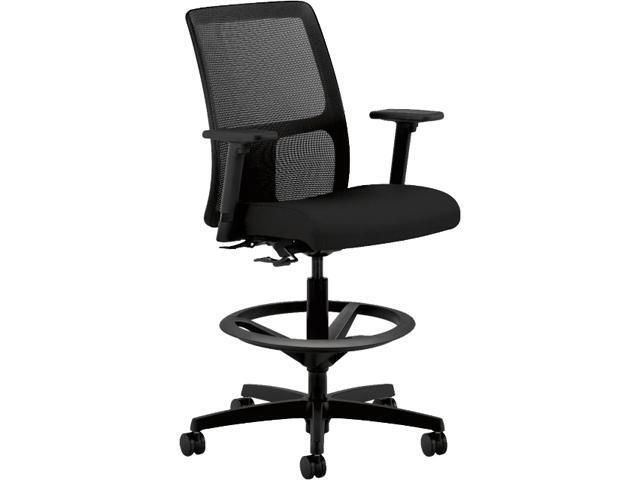 HON HITS5.A.H.M.CU10.T.SB Ignition Series Mesh Low-Back Task Stool, 33 ...