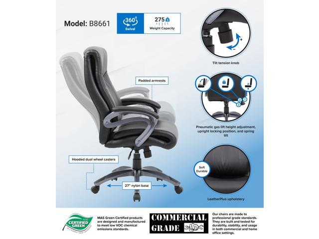 BOSS Office Products B8661 Executive Chairs - Newegg.com