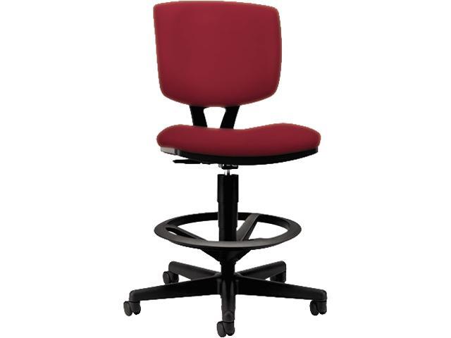HON H5705.GA42.T Volt Series Adjustable Task Stool, Crimson Fabric ...