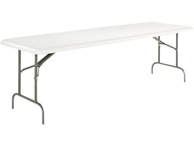 Alera ALE65501 Resin Rectangular Folding Table, 96w x 30d x 29h ...