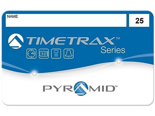 Pyramid 41302 Swipe Card Badges for TimeTrax Time & Attendance Systems ...