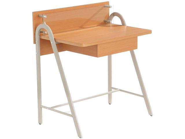 INLAND 05002A Modern Compact Computer Desk Beech/Ivory - Newegg.com