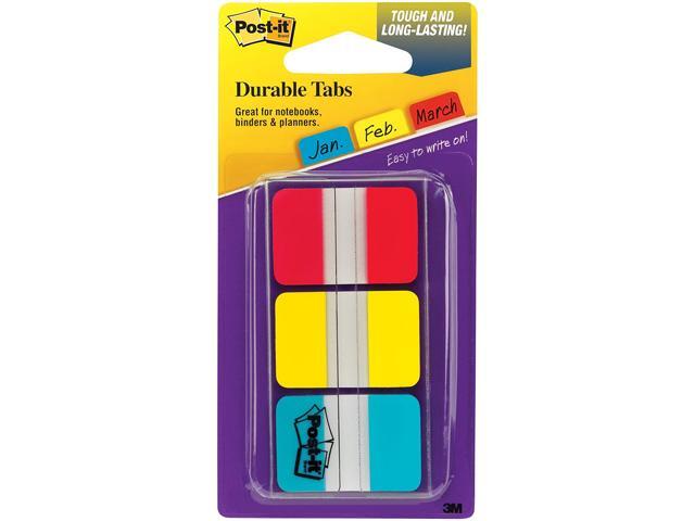 3M 686RYBT Durable Index Tabs, 1'' x 1-1/2'' - Newegg.com