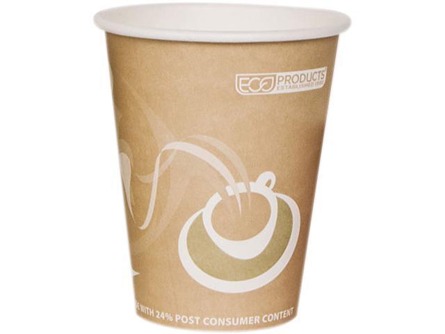 Eco-Products EP-BRHC8-EW 8.00 oz. Evolution PCF World Hot Cups - Peach ...