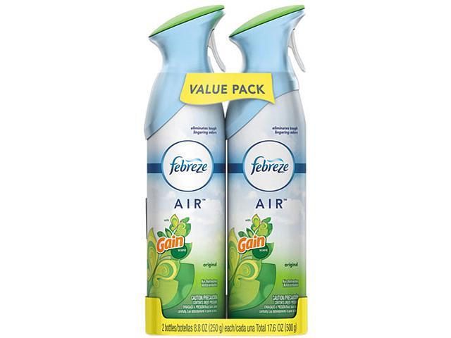 Febreze 97810PK AIR, Gain Original, 8.8 oz. Aerosol, 2/Pack - Newegg.com