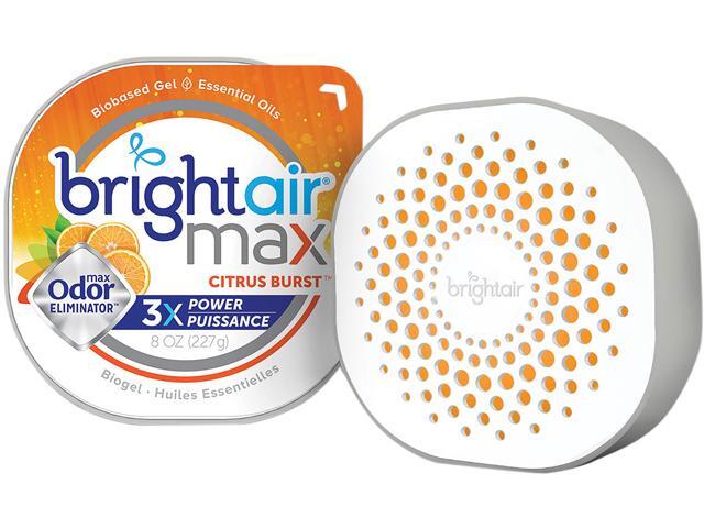 Bright Air 900436EA Max Odor Eliminator Air Freshener, Citrus Burst, 8 ...